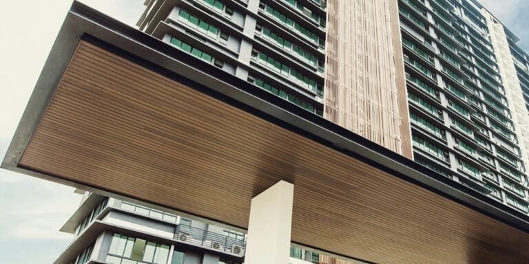 WPC Soffit Panels Supplier & Installation in UAE & Oman | Timber Mart