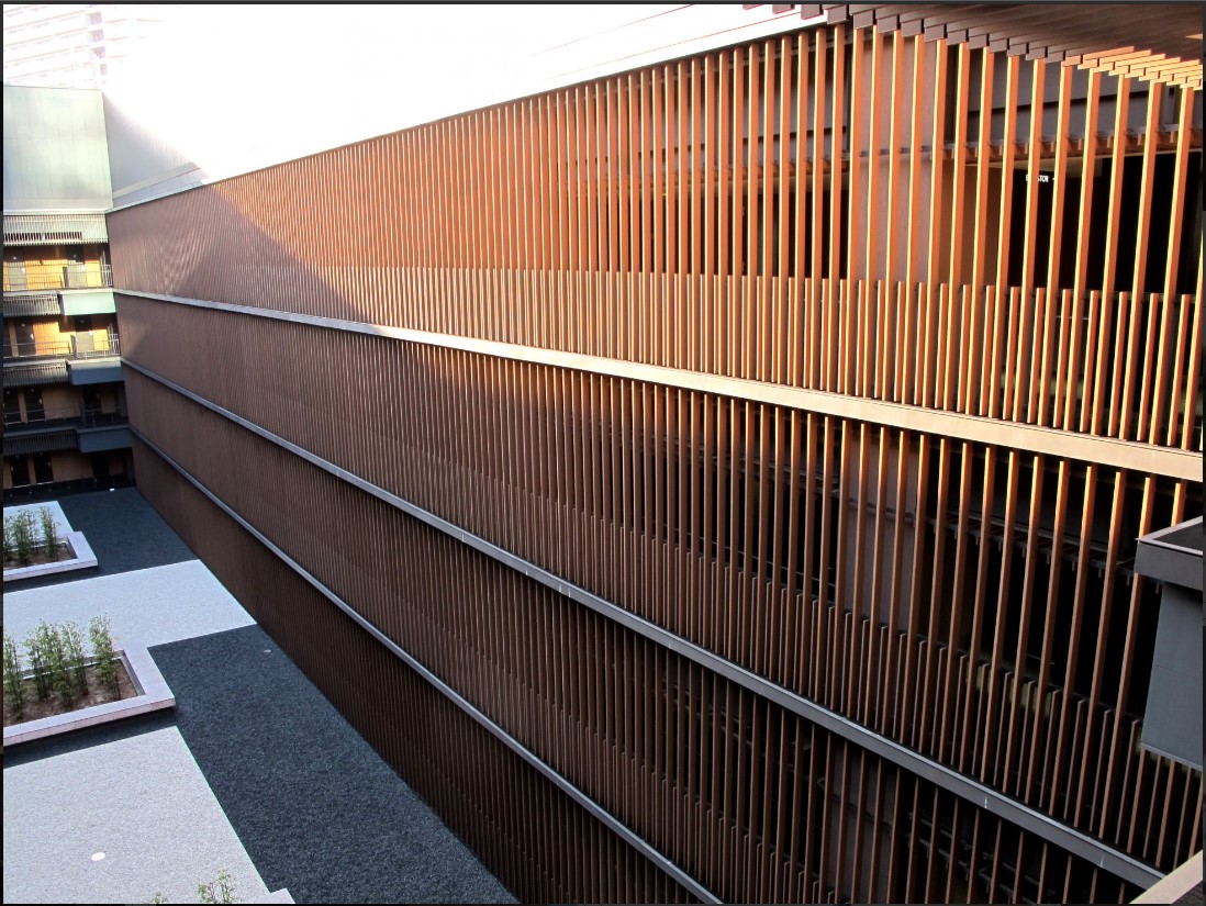 WPC Hybrid Louvers for Ventilation, Shading, Privacy Screening